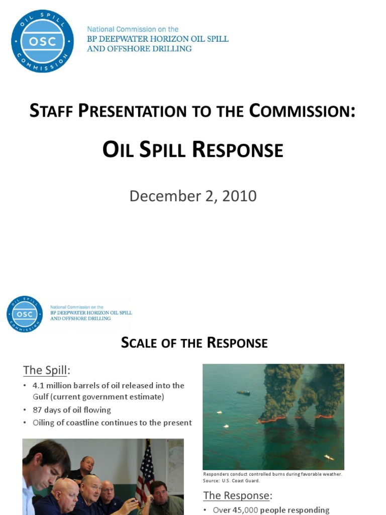 Oil Spill Response | Download Free PDF | United States Environmental ...