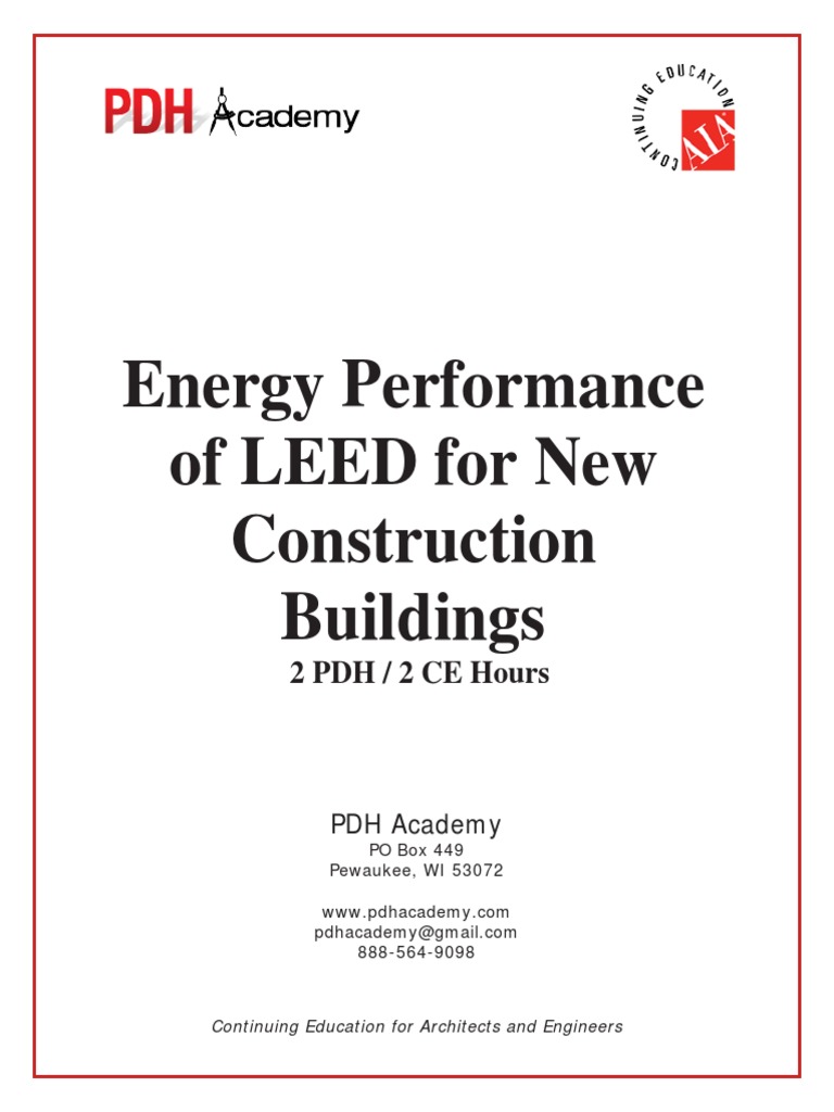 106 Energy Performance of LEED For New Construction Buildings | PDF