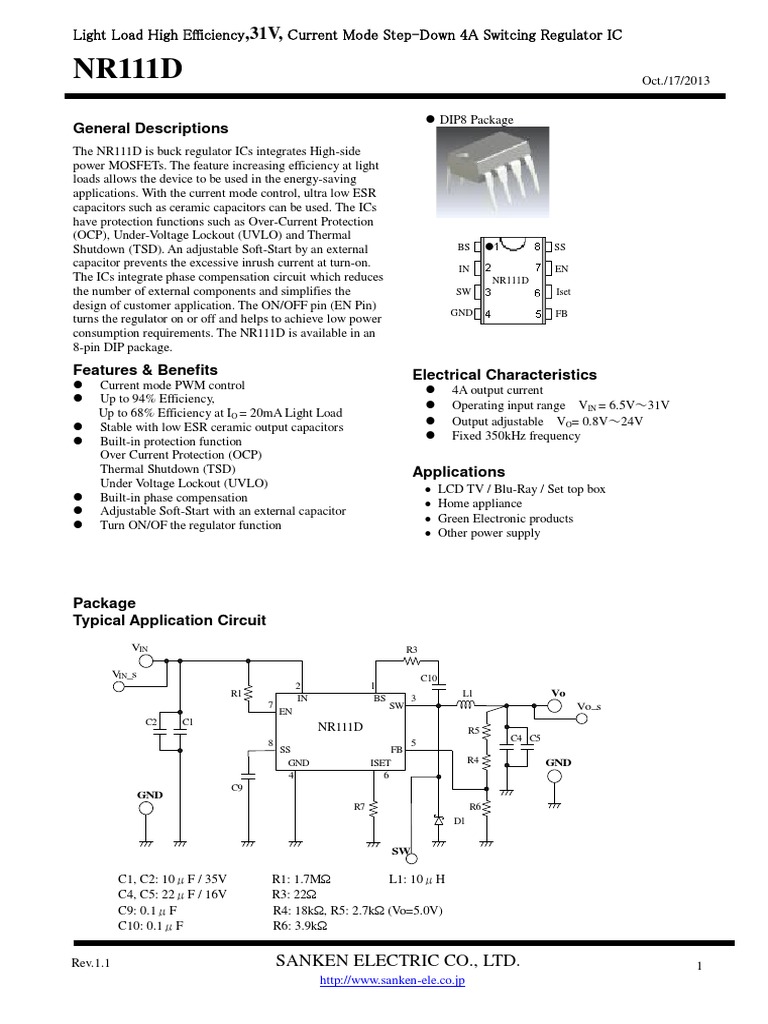 Datasheet | PDF | Inductor | Capacitor