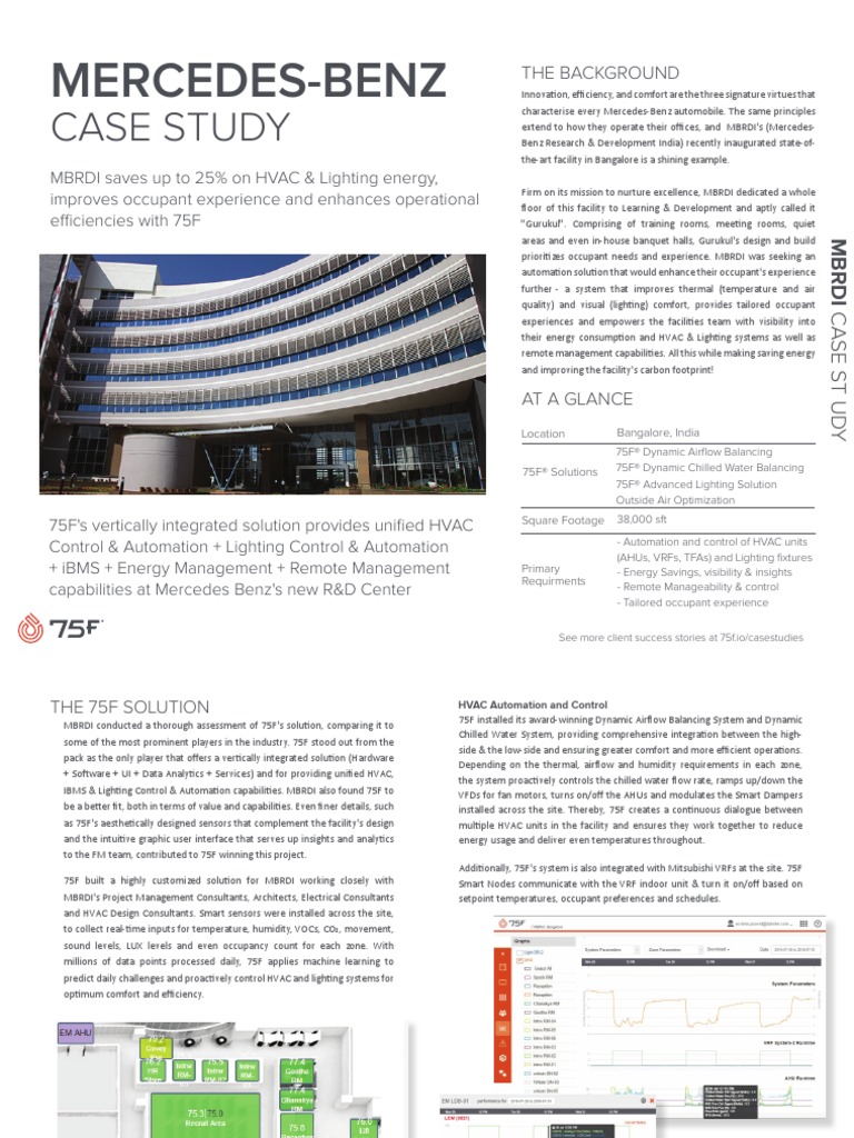 MBRDI Case Study | PDF | Building Automation | Lighting