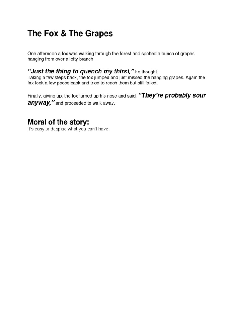 The Fox | PDF