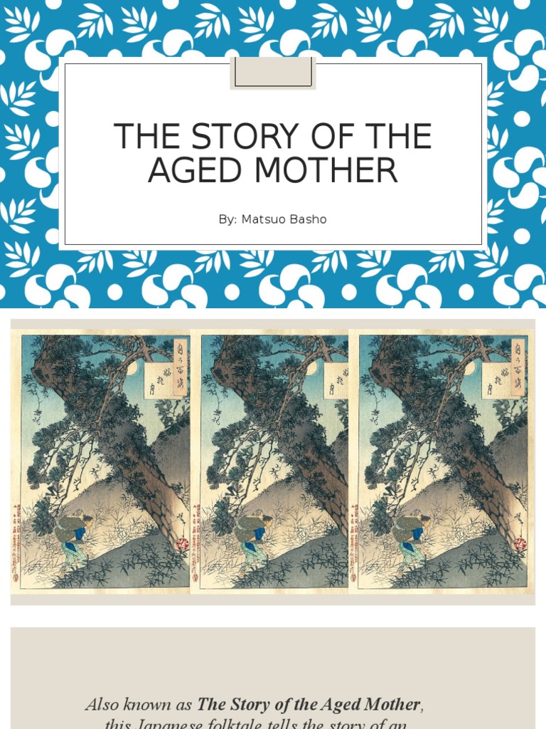 The Story of The Aged Mother | PDF
