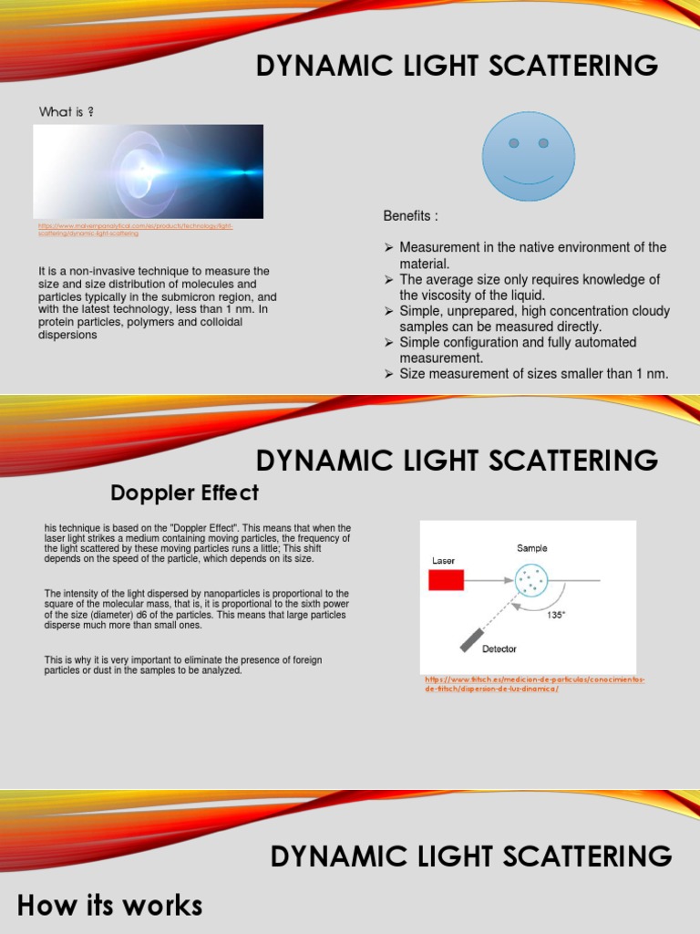 Dynamic-Light-Scattering - MDL | PDF | Particle | Condensed Matter Physics