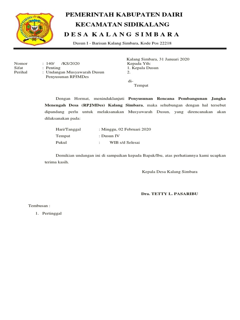 Musdus Rpjmdes | PDF