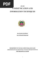 Agricultural Extension and Communication | PDF | Nonverbal ...