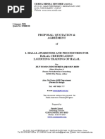 Malaysian Halal Management System Manual (MHMS) 2020 | PDF | Internal ...