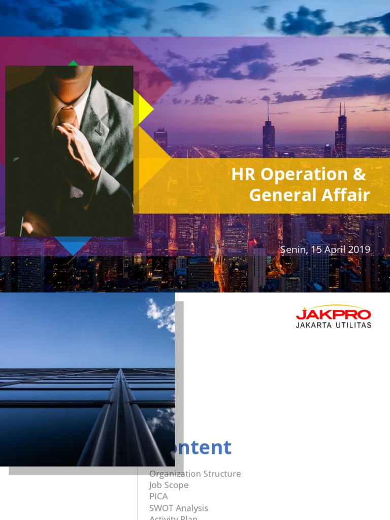 Rencana Kerja HR Operation & GA | PDF