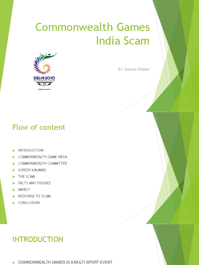 Commonwealth Games India Scam | PDF | Politics Of India | Government Of ...