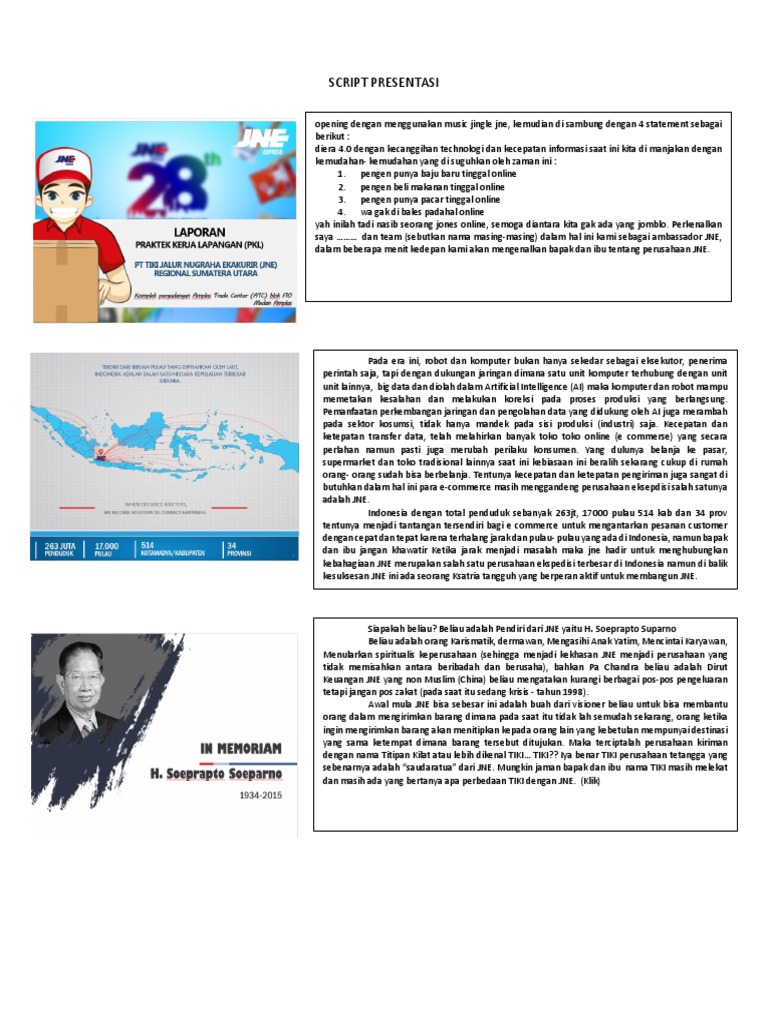 Script Presentasi | PDF