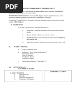 Lesson Plan For Undefined Terms in Geometry | PDF | Plane (Geometry ...