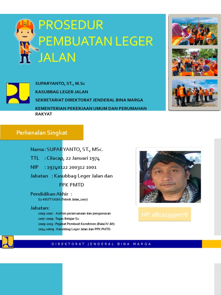 Prosedur Pembuatan Leger Jalan | PDF