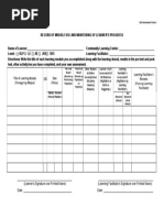 Als RPL Form 3 - Summary of Work History | PDF | Teaching | Learning