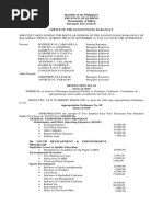 SK Reso Realignment of Fund | PDF | Government