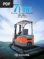 Toyota 8 Series Forklift Specifications | PDF | Forklift | Mechanical ...