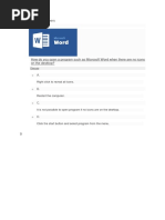 Basic Computer Navigation Skills Test | PDF | Icon (Computing) | System ...