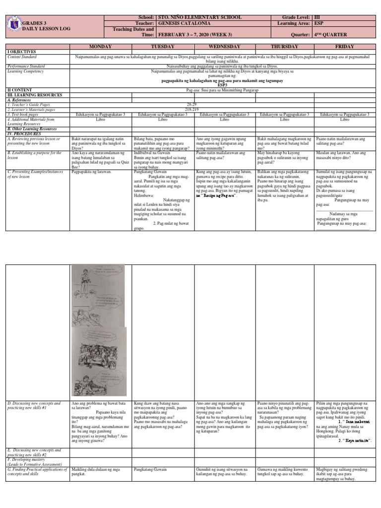 Esp 3 - Q4 - W3 DLL | PDF