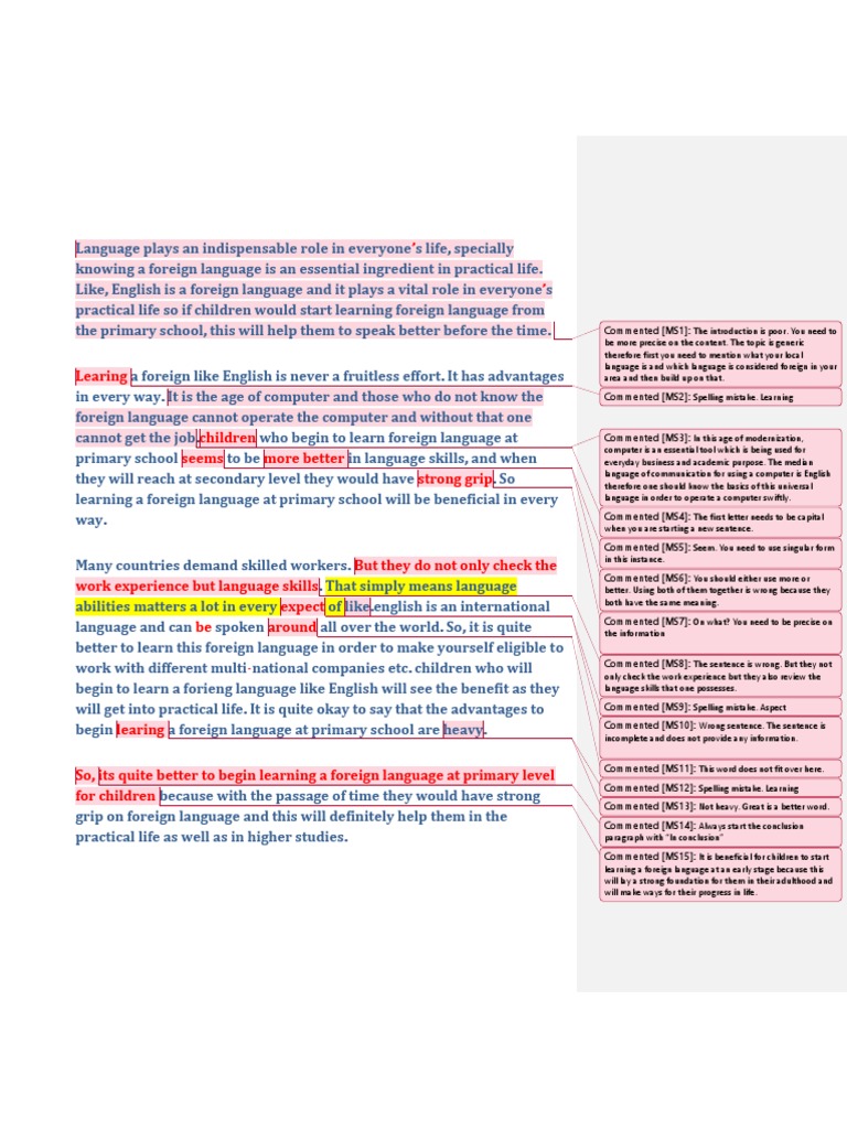 Essay Zeeshan Foreign Education | PDF | Foreign Language | English Language