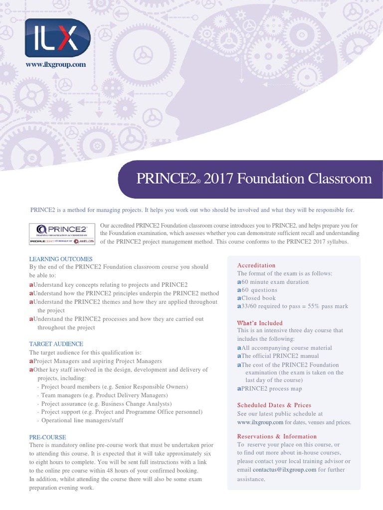 Prince2 Foundation | PDF | Test (Assessment) | Project Management