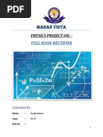 Class 12 Physics Project File | PDF | Semiconductors | Doping ...