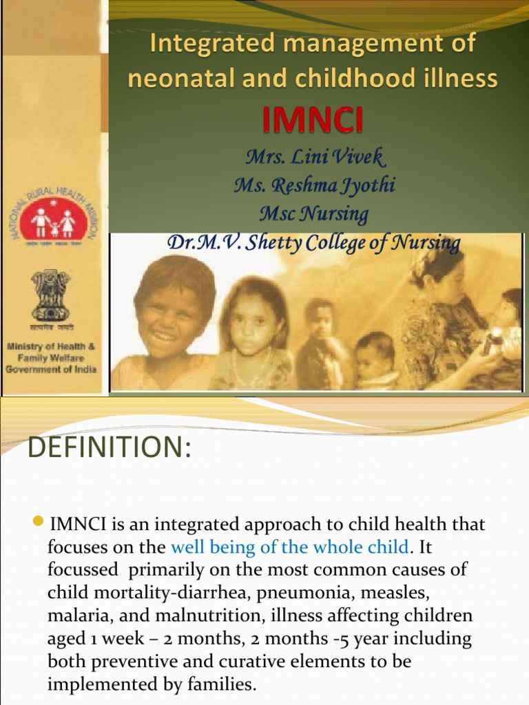 Imnci 130517223643 Phpapp02 | PDF | Health Care | Diarrhea