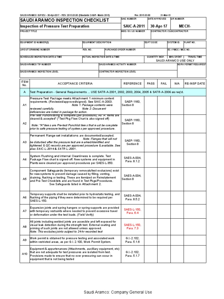Saic A 2011 | PDF | Valve | Pipe (Fluid Conveyance)