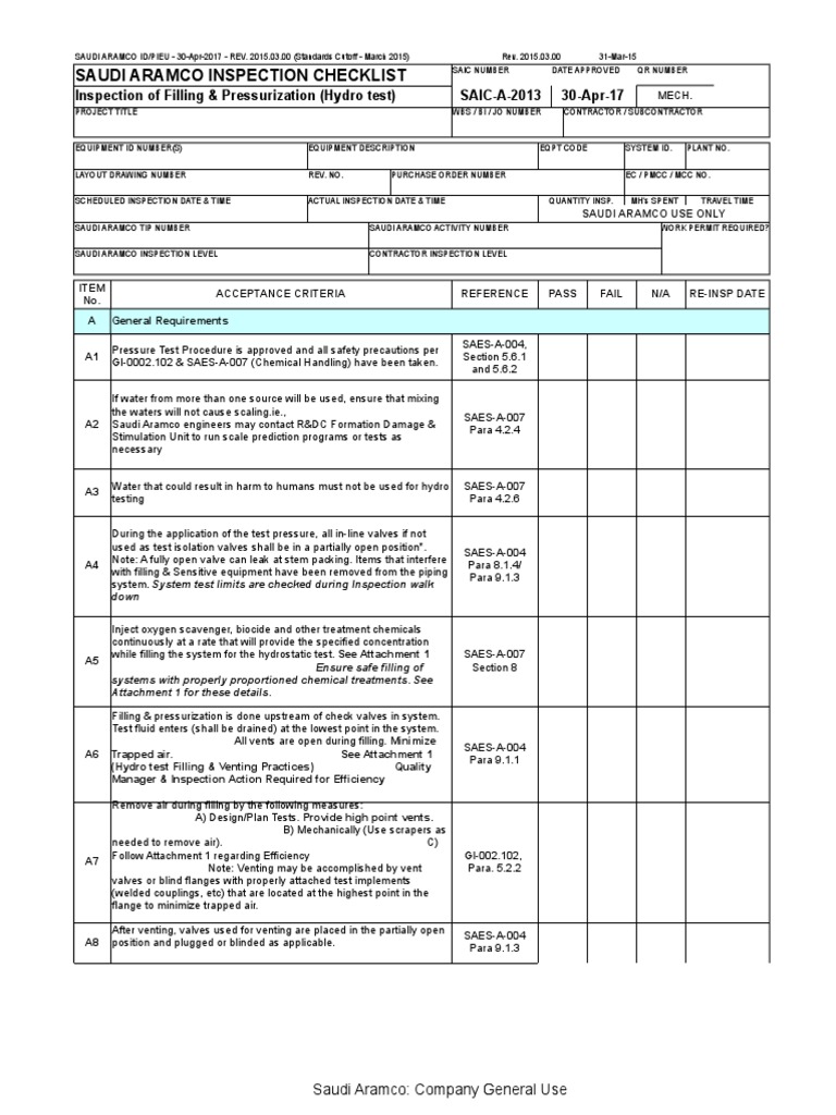 Saic A 2013 | PDF | Valve | Water