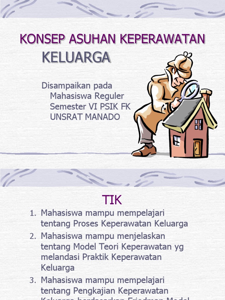 Konsep Asuhan Keperawatan Keluarga TM. III | PDF | Family | Living Arrangements