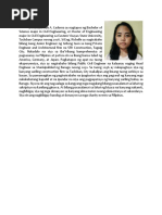 Bionote Example Tagalog | PDF