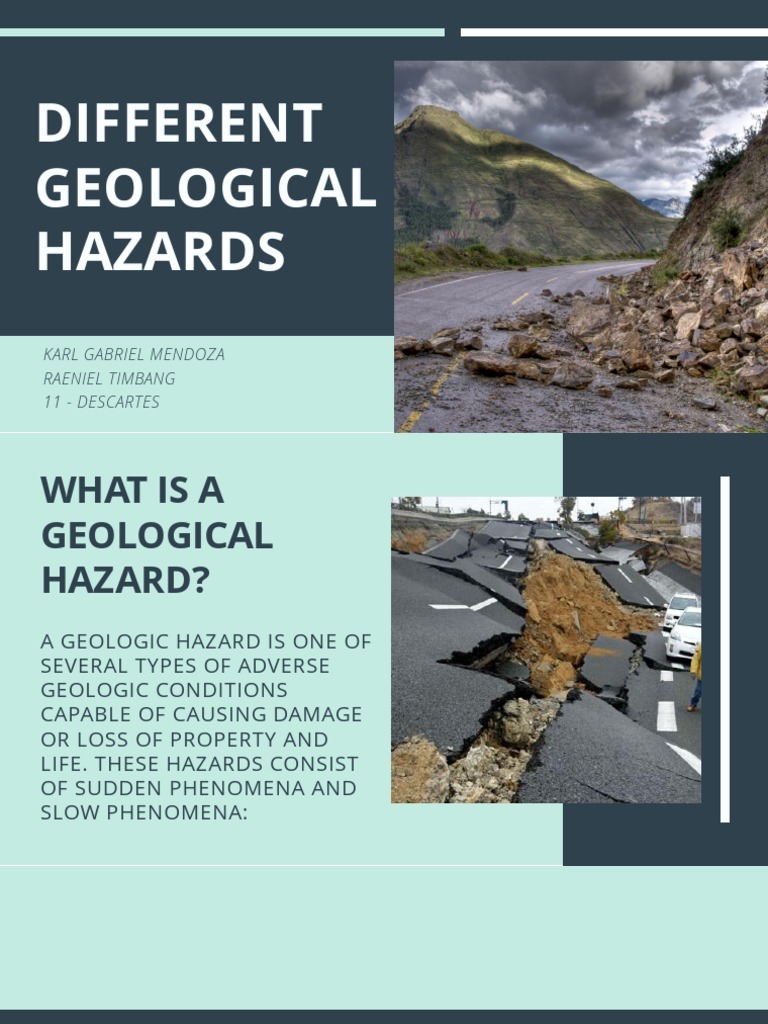 Understanding Geological Hazards: A Summary of Different Types of ...