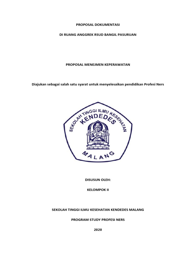 Proposal Dokumentasi | PDF