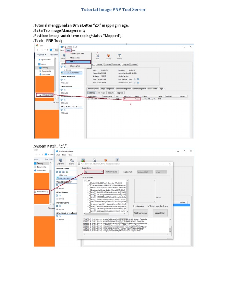 Tutorial Image PNP Tool Server PDF | PDF