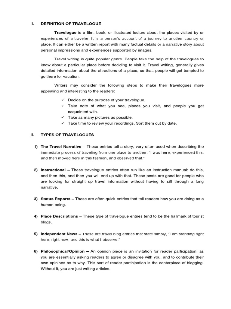 Group 6 CNF Travelogue | PDF | Travel Literature | Narrative