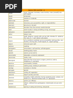 C1-C2 Vocabulary List | PDF