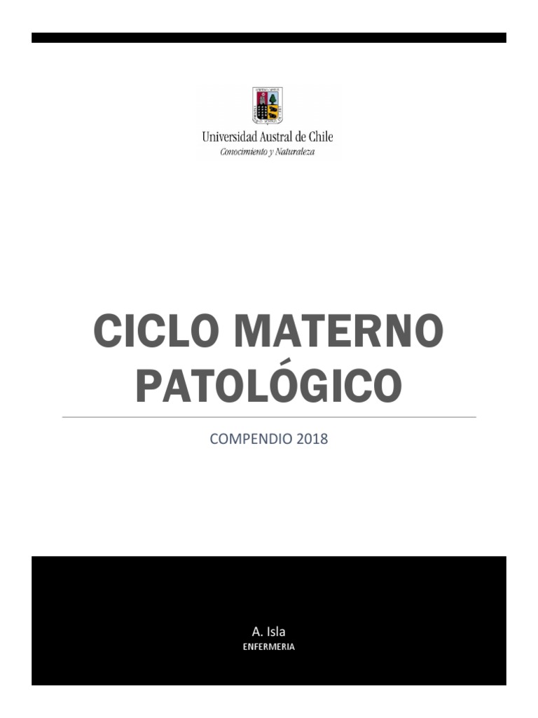 Ciclo materno patológico | PDF | El embarazo | Placenta