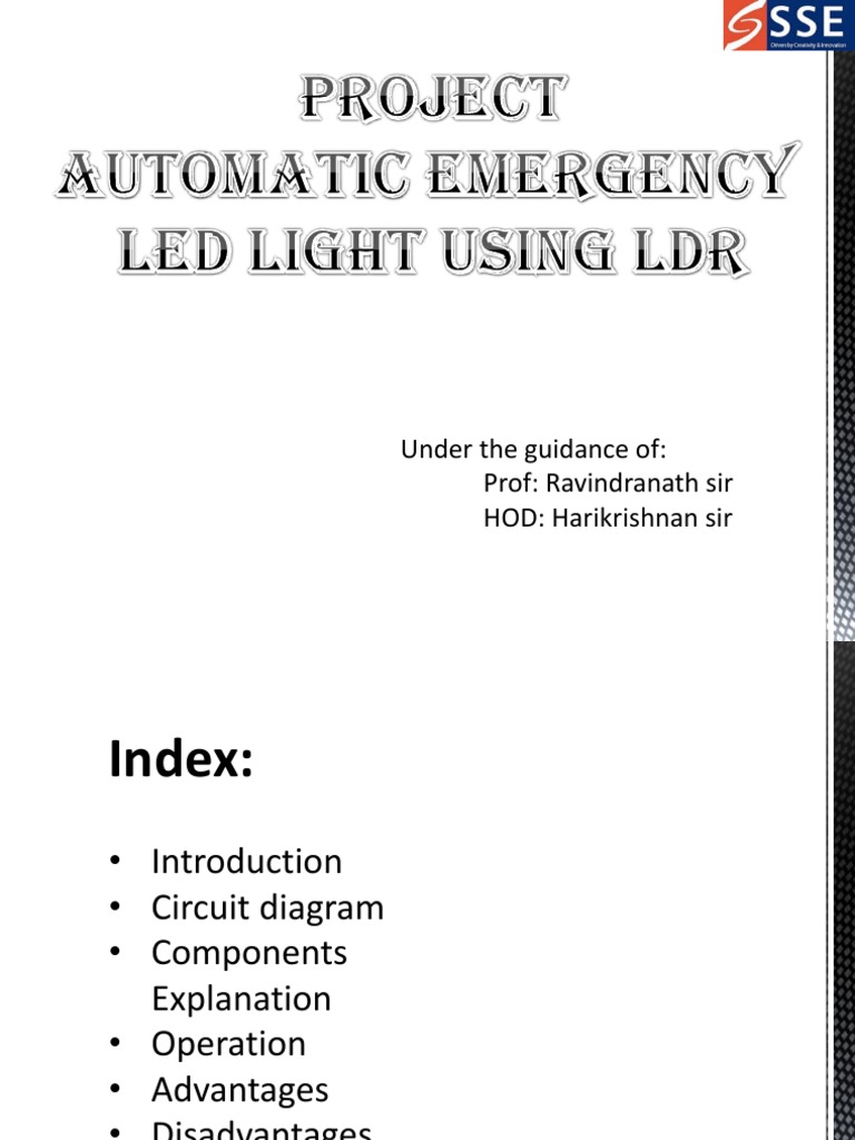 Automatic Light | PDF