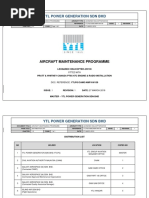 Template Aircraft Maintenance Programme | PDF | Aircraft | Aviation