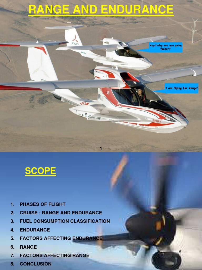 Range and Endurance Final | PDF | Aircraft | Jet Engine