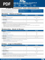 MSF Ebook 1 Ripped Arms in 3 Weeks Workout | PDF | Elbow | Physical Fitness