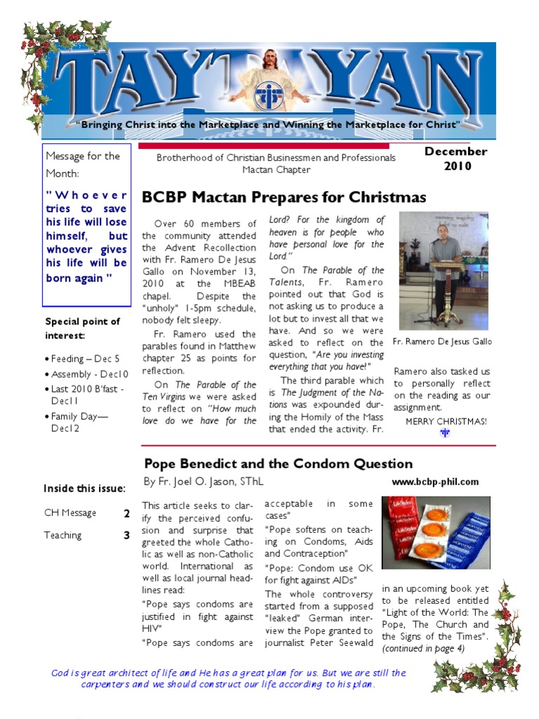 Taytayan Digital - Dec 2010 | PDF | Condom | Safe Sex