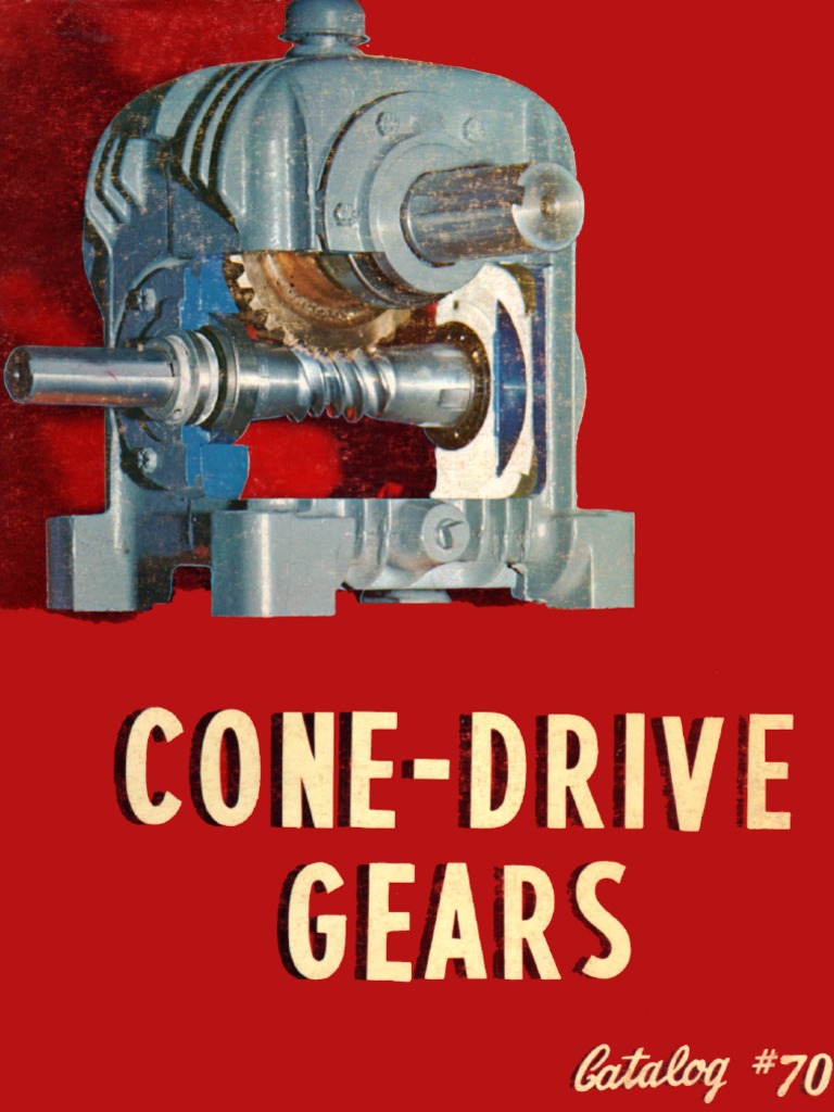 Cone Drive Catalog 70 | PDF