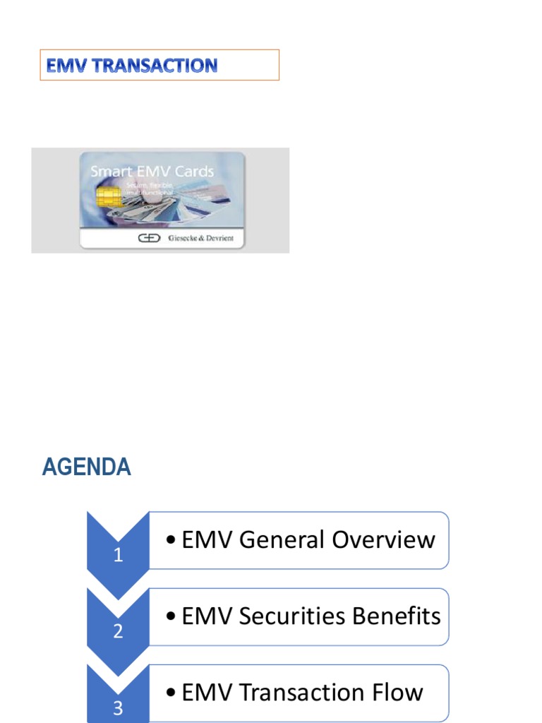 EMV | PDF | Emv | Access Control