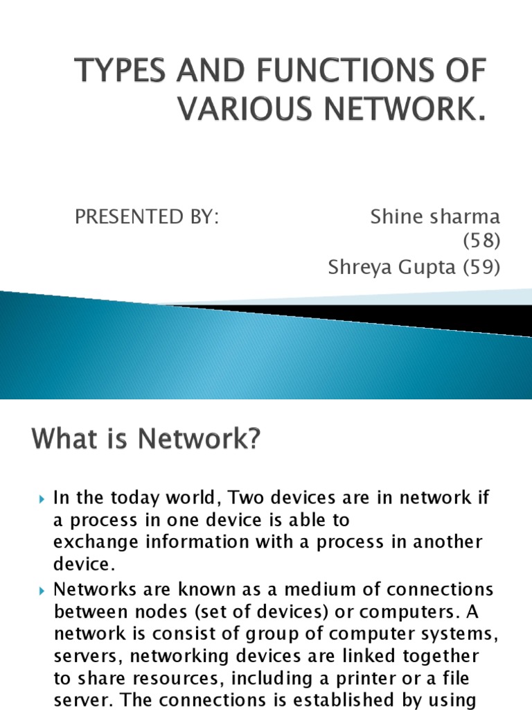What Is Network | PDF | Wide Area Network | Computer Network