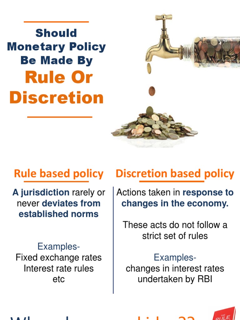 Should Monetary Policy Be Made Rule or Discretion | PDF | Inflation ...