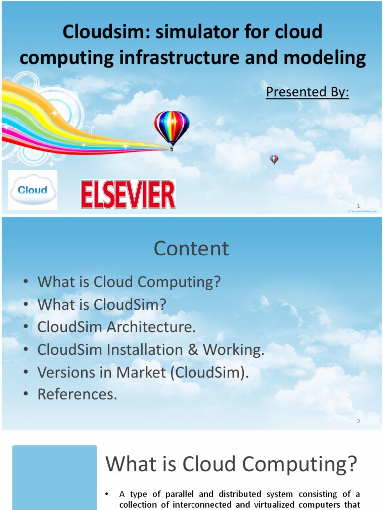 Cloudsim | PDF | Cloud Computing | Computer Engineering