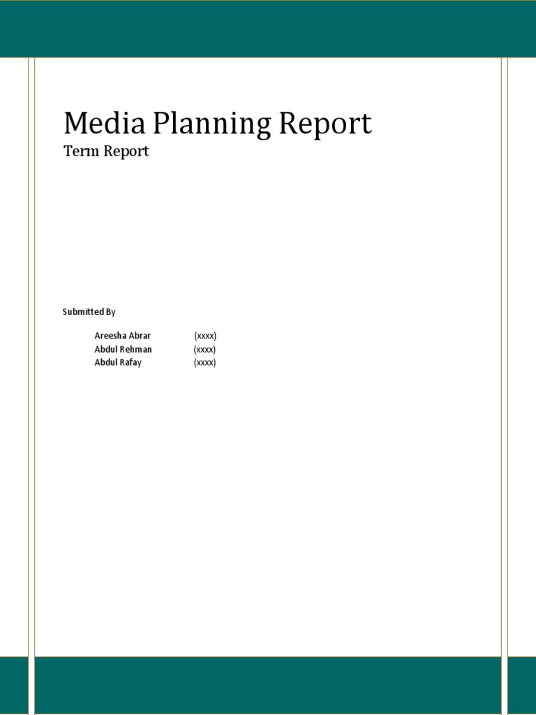 Comprehensive Media Planning Insights | PDF | Mass Media | Television