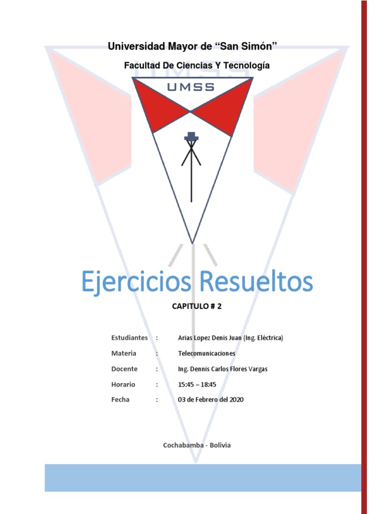 Carátulas UMSS FCyT | PDF