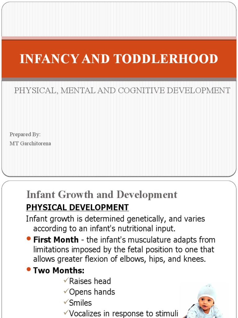 Infancy and Toddler Hood Presentation | PDF | Toddler | Cognitive ...