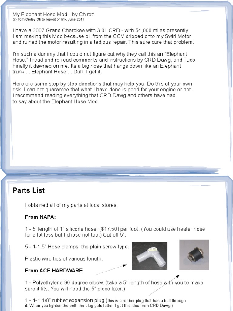 Elephant Hose | PDF | Pipe (Fluid Conveyance) | Manufactured Goods