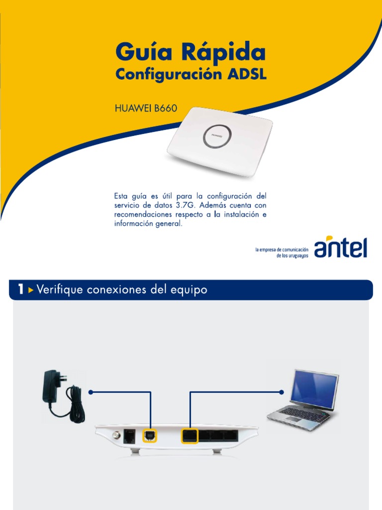 Manual Huawei b660 | PDF