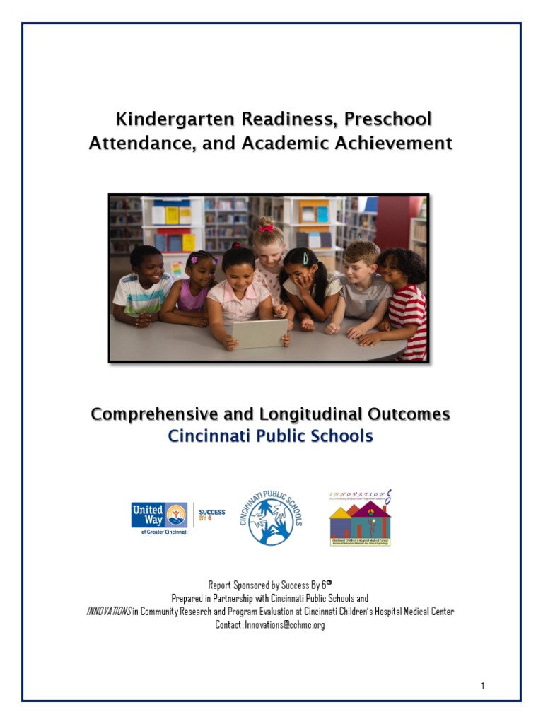 Kindergarten Readiness and Academic Success | PDF | Preschool | Students